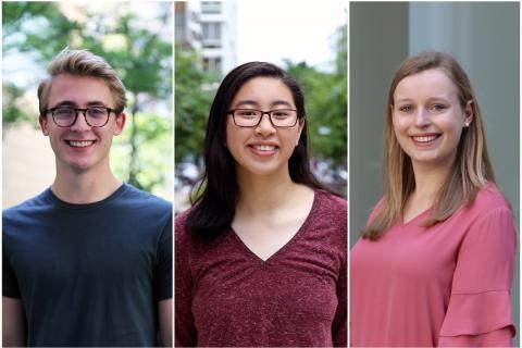 Three GW Students Named Goldwater Scholars | The Department of Mathematics | Columbian College ...